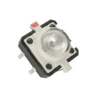 China 15x15 Sculptured Cap Illuminated Push Button Switch For Console for sale