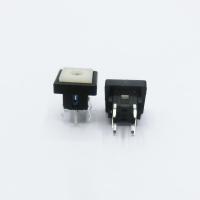 China Illumination Tactile Switch,Square Cover Silicone Cap Led Push Button Tact Switch ,Lamp Switch,Illumination Tact Switch for sale