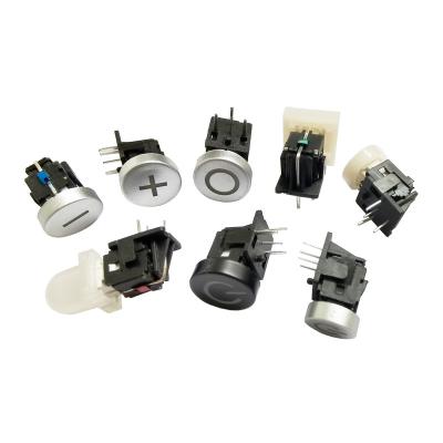China Illumination Tactile Switch,Horizontal Operation Right Angle LED Light Push Button Switch,Illuminated Tact Switch for sale