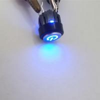 China Illumination Tactile Switch, Led Dustproof Push Button Switch  With Bezel,Lighted Tact Switch,Illuminated Tact Switch for sale