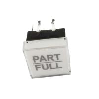 China SPST Normally Open 12mm Square Illuminated Tact Switch for sale