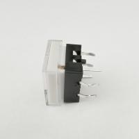 China SPST Normally Open 12mm Square Illuminated Tact Switch for sale