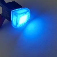 China 15x15mm RGB SPST Illuminated Push Button Switch For Kiosk for sale