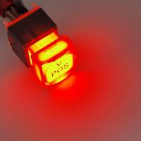 China 15x15 NKK RGB Illuminated Push Button Switch For Broadcast Consol for sale