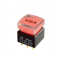 China Square Push Button RGB Illuminated LED Switch 15x15 for sale