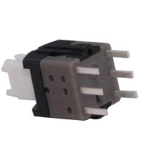 China Self Locking Unlocked DIP On Off SPST Push Button Switch for sale