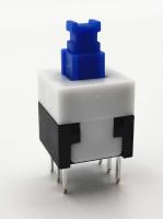 China 6P DIP 8.5x8.5 Lock And Non Lock Push Button Micro Key Switch for sale