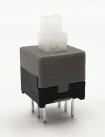 China 6P DIP 8.5x8.5 Lock And Non Lock Push Button Micro Key Switch for sale