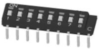 China Heat Resistant SIP DIP Switch With Thru Hole Lead for sale