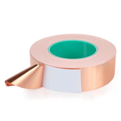 China Adhesive Insulated Stained Glass Cicada Pure Copper Foil Tape 100vdc for sale