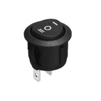 China Round 12V On Off Red LED Rocker Switch For Car / Boat for sale