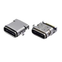 China Mid Mount Hybrid 24 Pin Type C Receptacle Socket IP67 Waterproof for sale