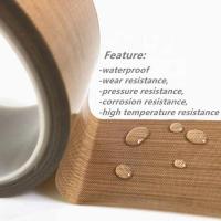 China 300 Degree Celsius Resistance Silicone Adhesive PTFE  Tape For Vacuum Sealer for sale