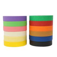 China 25mmx50m Edge Banding Color Masking Tape Without Residue for sale