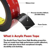 China Custom Pressure Sensitive VHB Adhesive Tape / Dot / Pad for sale