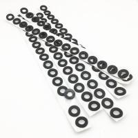 China Die Cutting Neoprene Tape / Sponge Gaskets With Acrylic Adhesive CR Foam for sale
