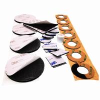 China Die Cutting Neoprene Tape / Sponge Gaskets With Acrylic Adhesive CR Foam for sale