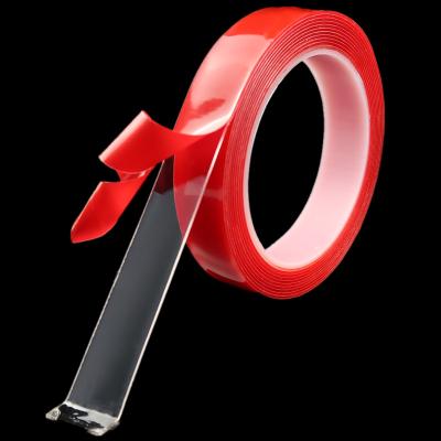 China 1.0mm Clear Double Sided Adhesive Acrylic Foam Tape Waterproof Removable for sale