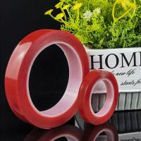 China 1.0mm Clear Double Sided Adhesive Acrylic Foam Tape Waterproof Removable for sale