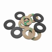 China Die Cutting Round Flat Neoprene CR EPDM Rubber Full Face Gaskets for sale