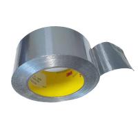China Heat And Light Reflective 3M 425 Aluminum Foil Tape Thickness 0.12mm for sale