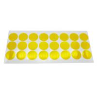 China Die Cut Polyimide Adhesive Pi Tape Round Heat Resistant Double Sided Sticky Pads for sale