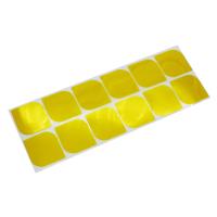 China Die Cut Polyimide Adhesive Pi Tape Round Heat Resistant Double Sided Sticky Pads for sale