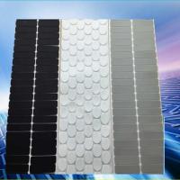 China Non Slip Sticky 3m Adhesive Silicone Rubber Pad For High Temperatures for sale