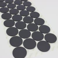 China 3M Silicone Pad High Adhesive Bumpon Rubber Sticker Black Silicon Feet Anti Slip for sale
