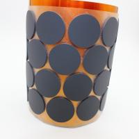 China 3M Silicone Pad High Adhesive Bumpon Rubber Sticker Black Silicon Feet Anti Slip for sale