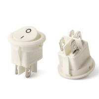 China KCD1-224 Red SPDT Kcd1 Oval Boat Rocker Switch T85 16A 250V 4PIN 2POSITION for sale