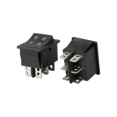 China Front Back Rocker Switch 6 Pin On Off 16a 250v for sale