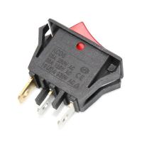 China 2 Position 3 Pins Rocker Boat Switch T85 With Illuminated Power for sale