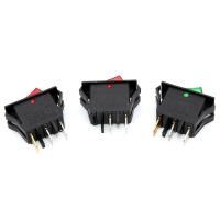 China 2 Position 3 Pins Rocker Boat Switch T85 With Illuminated Power for sale