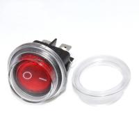China 2 / 3pins Round Rocker Boat Switch For Ship Usage 6A 250V AC for sale