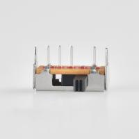 China High Side Knob 8 Pin 3 Position DPDT Slide Switch 0.5A 50VAC SK13D01G for sale