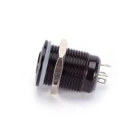 China High Quality 2 Pin On Off Aluminum Push Button Switch IP67 Protection for sale