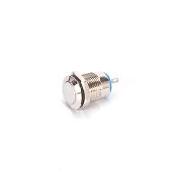 China Self Recovery Micro Push Button Switch 2 Pin 12x12mm Stainless Steel for sale