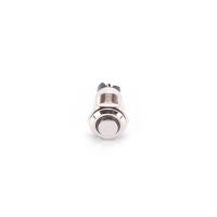 China 12mm Waterproof  Economical Key Switch 2 Pin IP65 Protection for sale