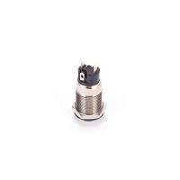 China 12mm Waterproof  Economical Key Switch 2 Pin IP65 Protection for sale