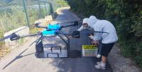 China Cargo 50KG Payload Drone Delivery Drone Dual Battery High Load Unmanned Aerial Vehicle Transport Drone for sale
