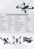 China High-Speed 3.5 KG Payload FPV Racing UAV with 10 Inch Display Remote Control Brushless Motor Camera for sale