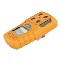 China Portable 4 in 1 Multi Gas Detector Diffusion Type PC TPU Material Low High Alarm 0-100%LEL Ex O2 CO H2S for sale