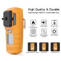 China Personal multi gas detector with Audible, Visual, Vibration , industrial gas detector for sale