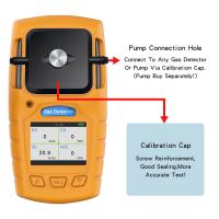 China 4 In 1 TFT Portable Multi Gas Detector With Strong Performance Snesors for sale