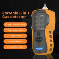 China Portable Benzene Detector 0-200ppm Pump Suction VOC Gas Analyzer Infrared Sensor for sale