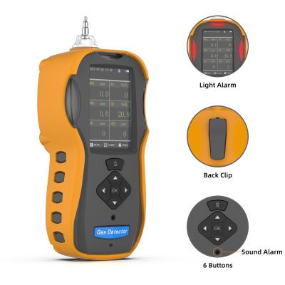 China LED Backlight 3.7V Li - Battery Combustible Gas Detector for sale