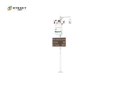 China Noise / Dust Wireless Environmental Monitoring System Large LED Display for sale