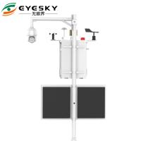China Outdoor Wireless Environmental Monitoring System Dust Concentration Online Measuring Instrument 0.1m/s 0.1℃ for sale