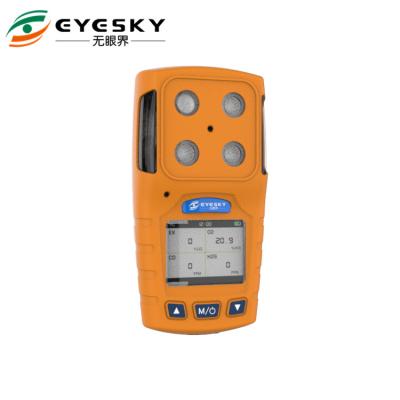 China Portable 4 in 1 Gas Detector 32bit ARM Processor IP65 Explosion Proof Ex ib IIB T3 for sale
